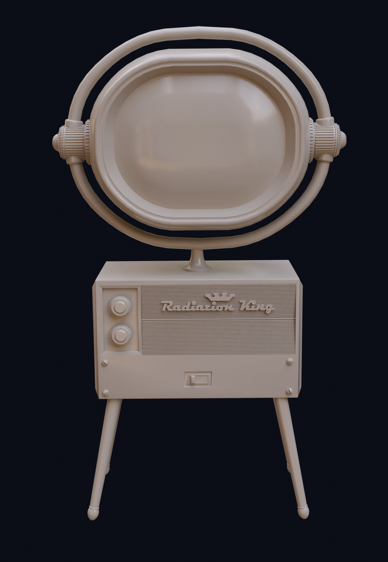 ArtStation - Television - Fallout style TV | Game Assets