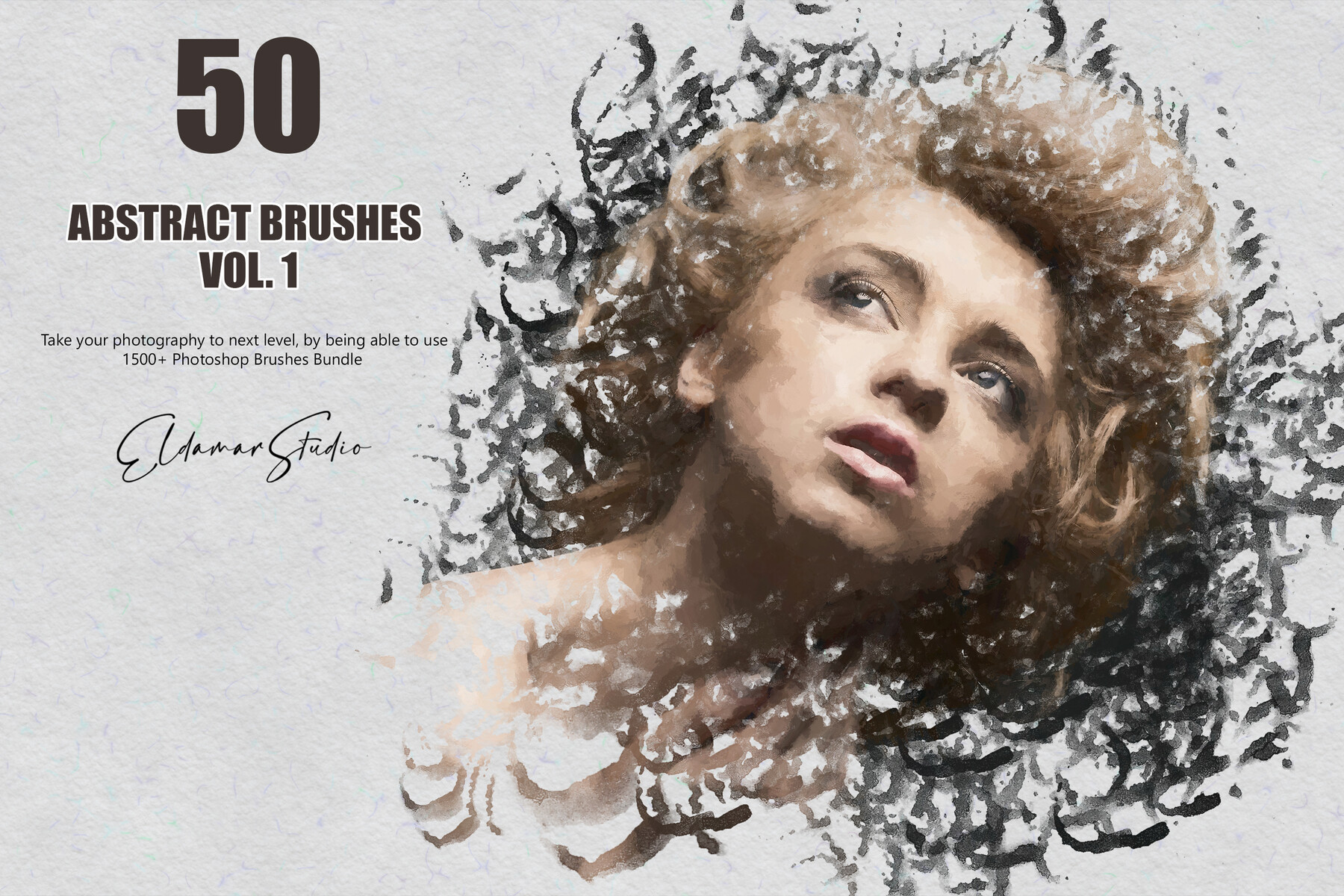 ArtStation - 50 Abstract Brushes - Vol. 1 | Brushes