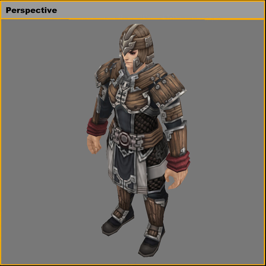 ArtStation - Light Armor Set - Male 01 | Game Assets