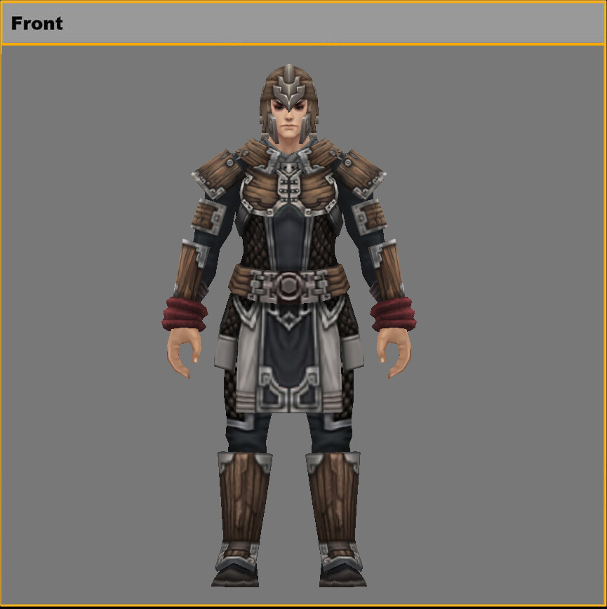 ArtStation - Light Armor Set - Male 01 | Game Assets