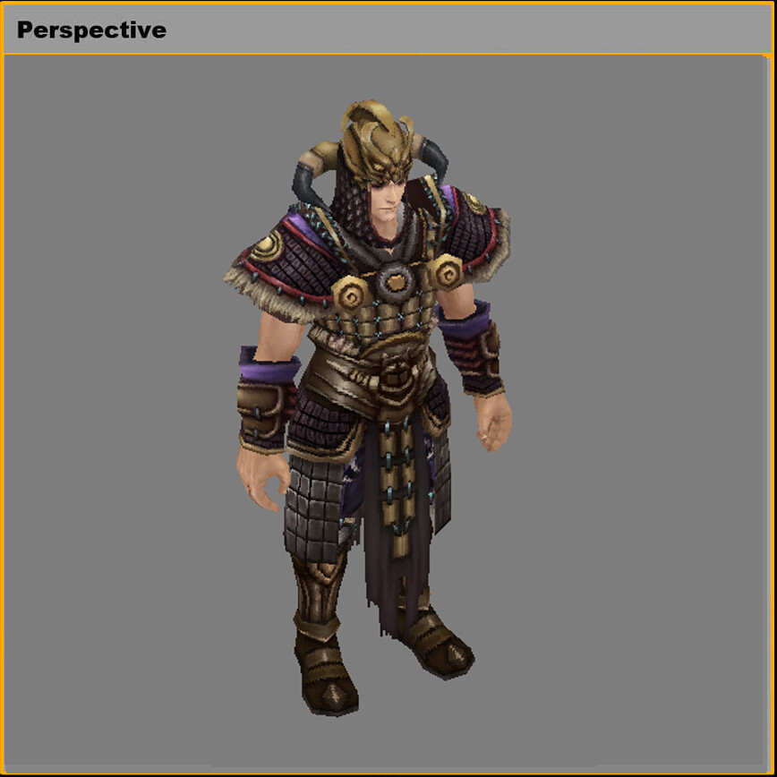 ArtStation - Light Armor Set - Male 03 | Game Assets