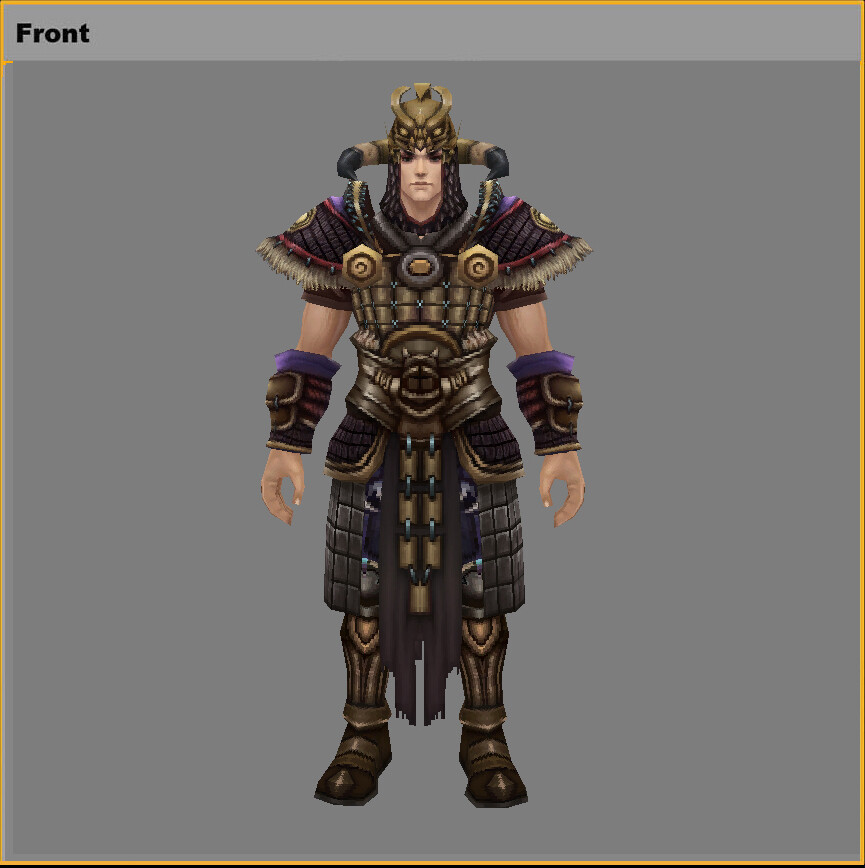 ArtStation - Light Armor Set - Male 03 | Game Assets