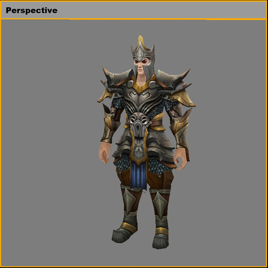 ArtStation - Light Armor Set - Male 05 | Game Assets