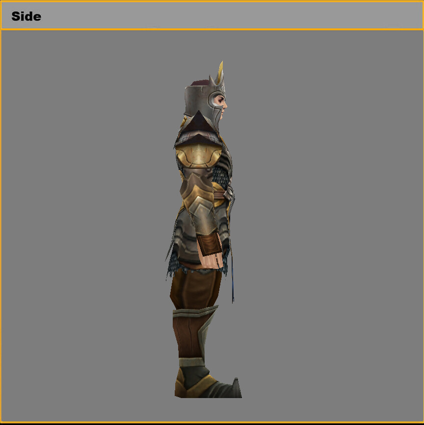 ArtStation - Light Armor Set - Male 05 | Game Assets