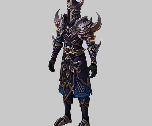 ArtStation - Light Armor Set - Men 09 | Game Assets