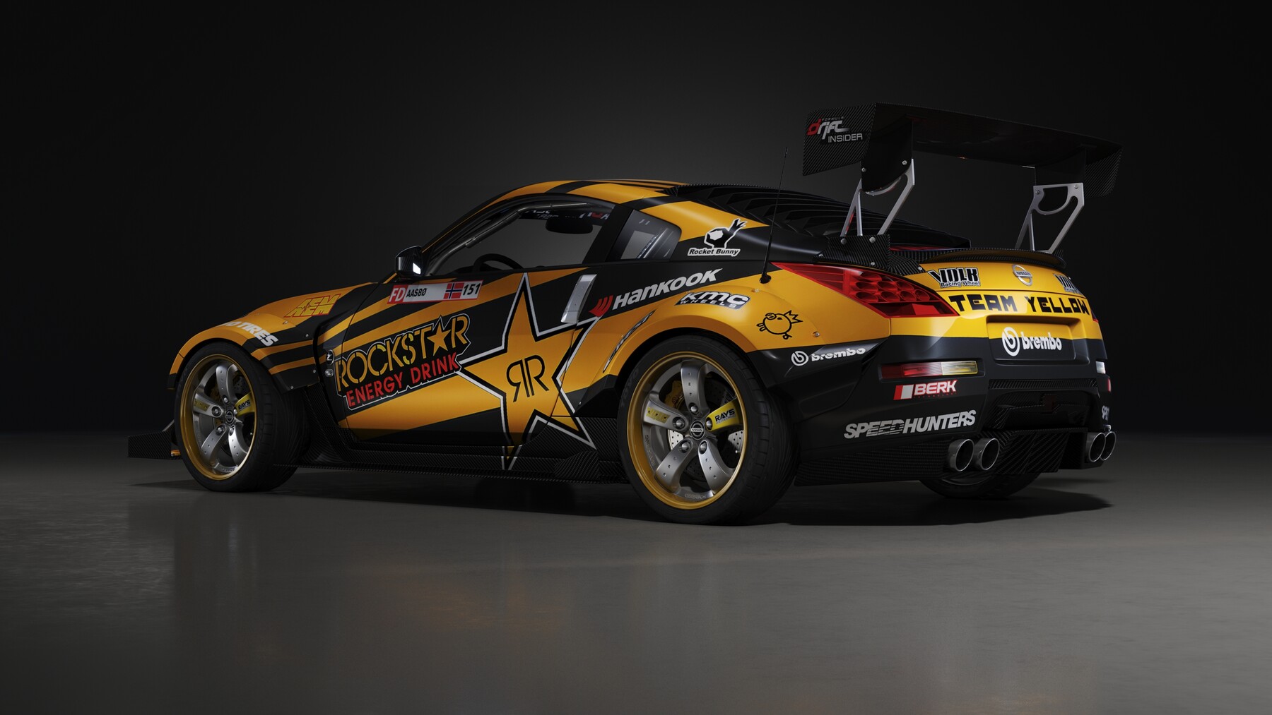 ArtStation - Nissan 350Z Phoenix WideBody Kit | Resources