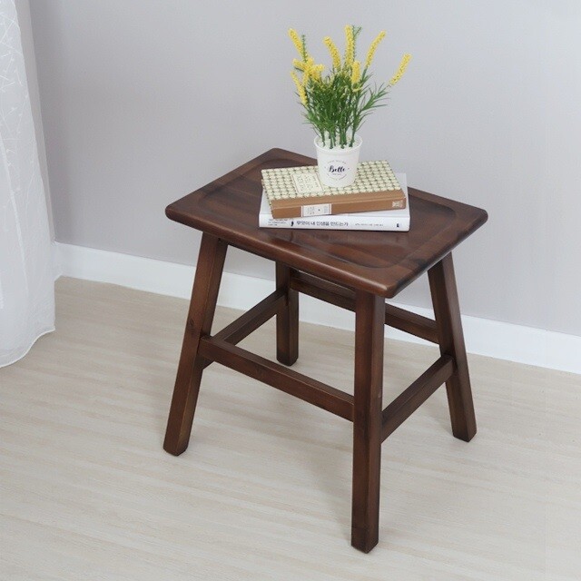 ArtStation - Mine Solid Wood Stool Chair Acacia | Resources