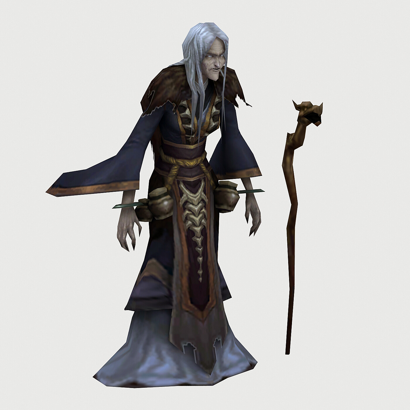 ArtStation - Low poly 3D Women - Meng Po | Game Assets