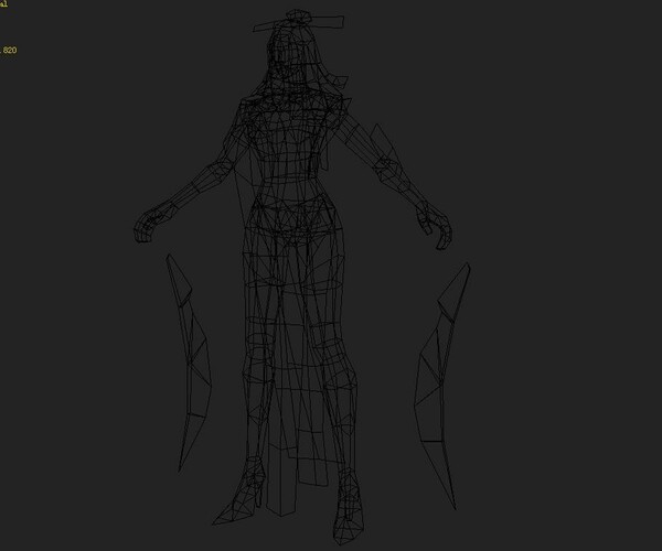 ArtStation - Low poly 3D Women - Shadows | Game Assets
