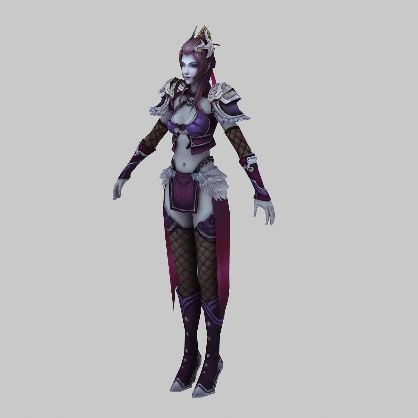 ArtStation - Cloth Ladies 01 | Game Assets