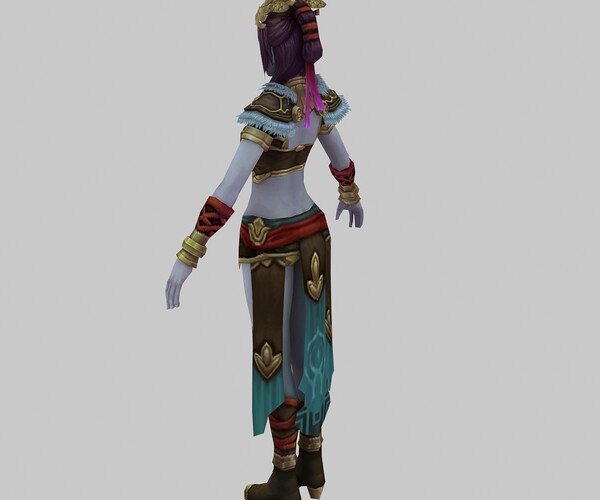 ArtStation - Cloth Women Clothing 11 | Game Assets