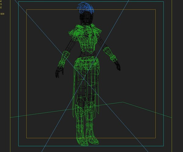 ArtStation - Cloth Women Clothing 11 | Game Assets