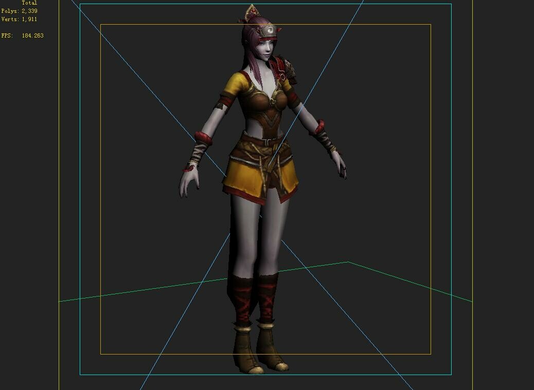 ArtStation - Cloth Women Clothing 13 | Game Assets