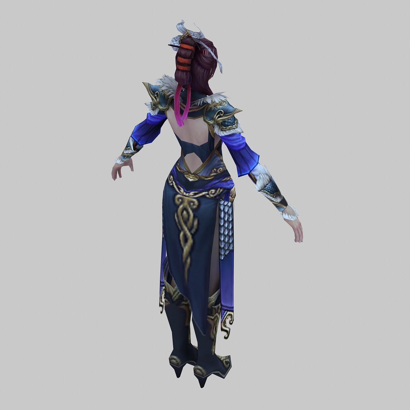 ArtStation - Cloth Ladies 14 | Game Assets