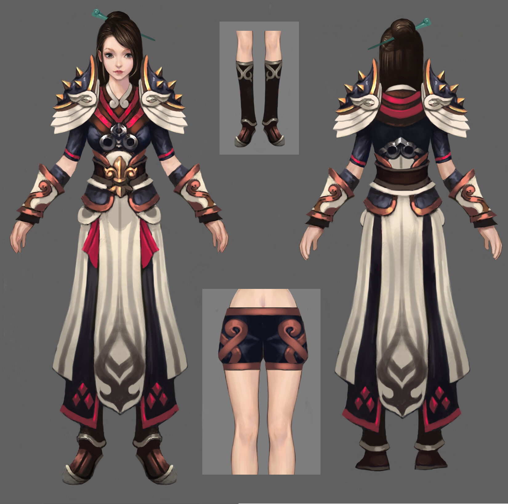 ArtStation - Cloth Women Wear 31 | Game Assets