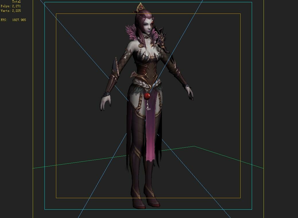 ArtStation - Cloth Women Clothing 51 | Game Assets