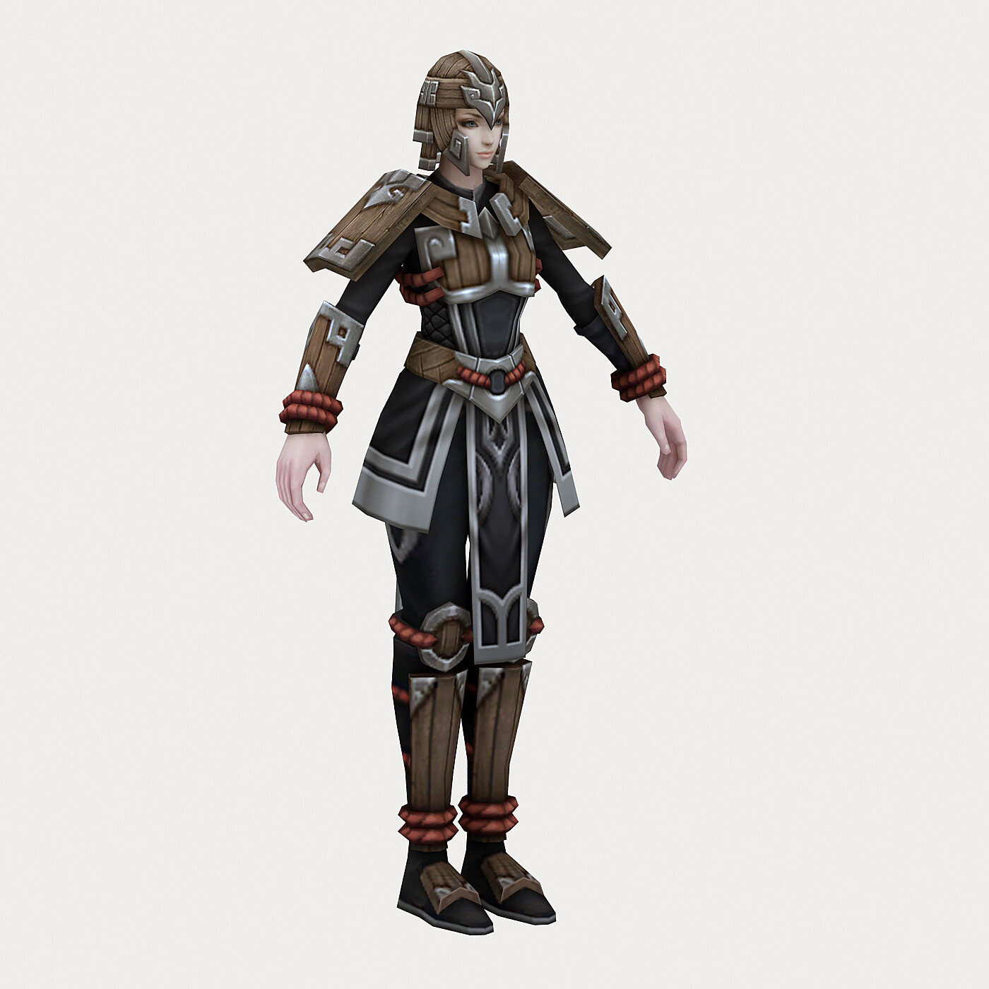 ArtStation - Leather Women 09 | Game Assets