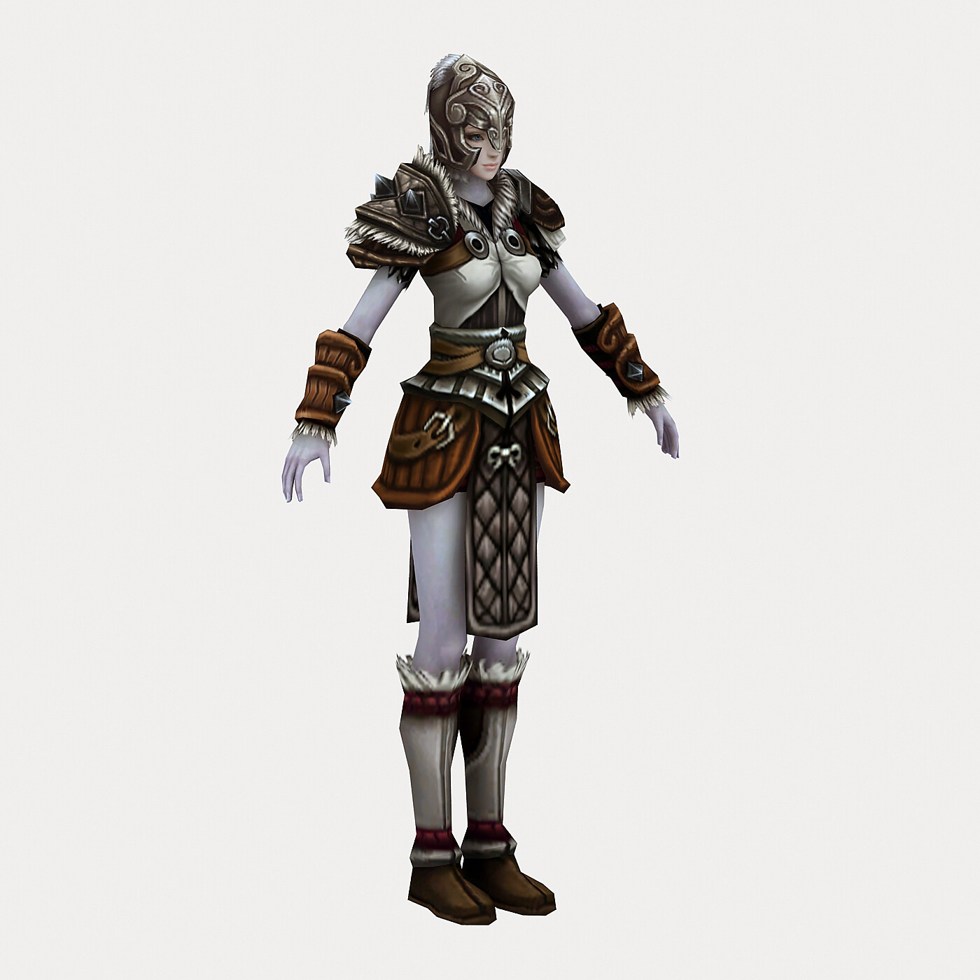 ArtStation - Light Lady Women 01 | Game Assets