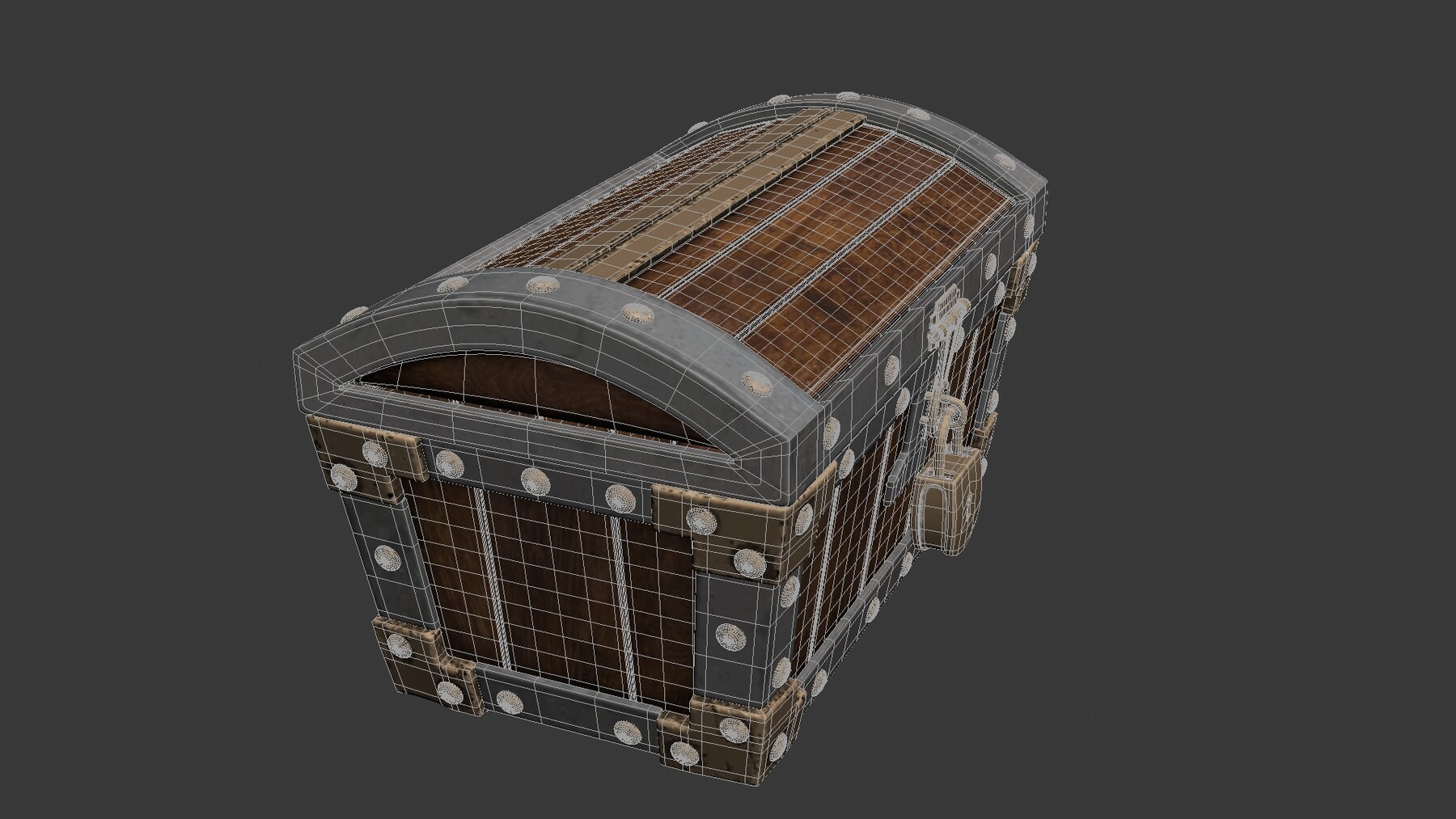 ArtStation - Treasure Chest with lock | Resources