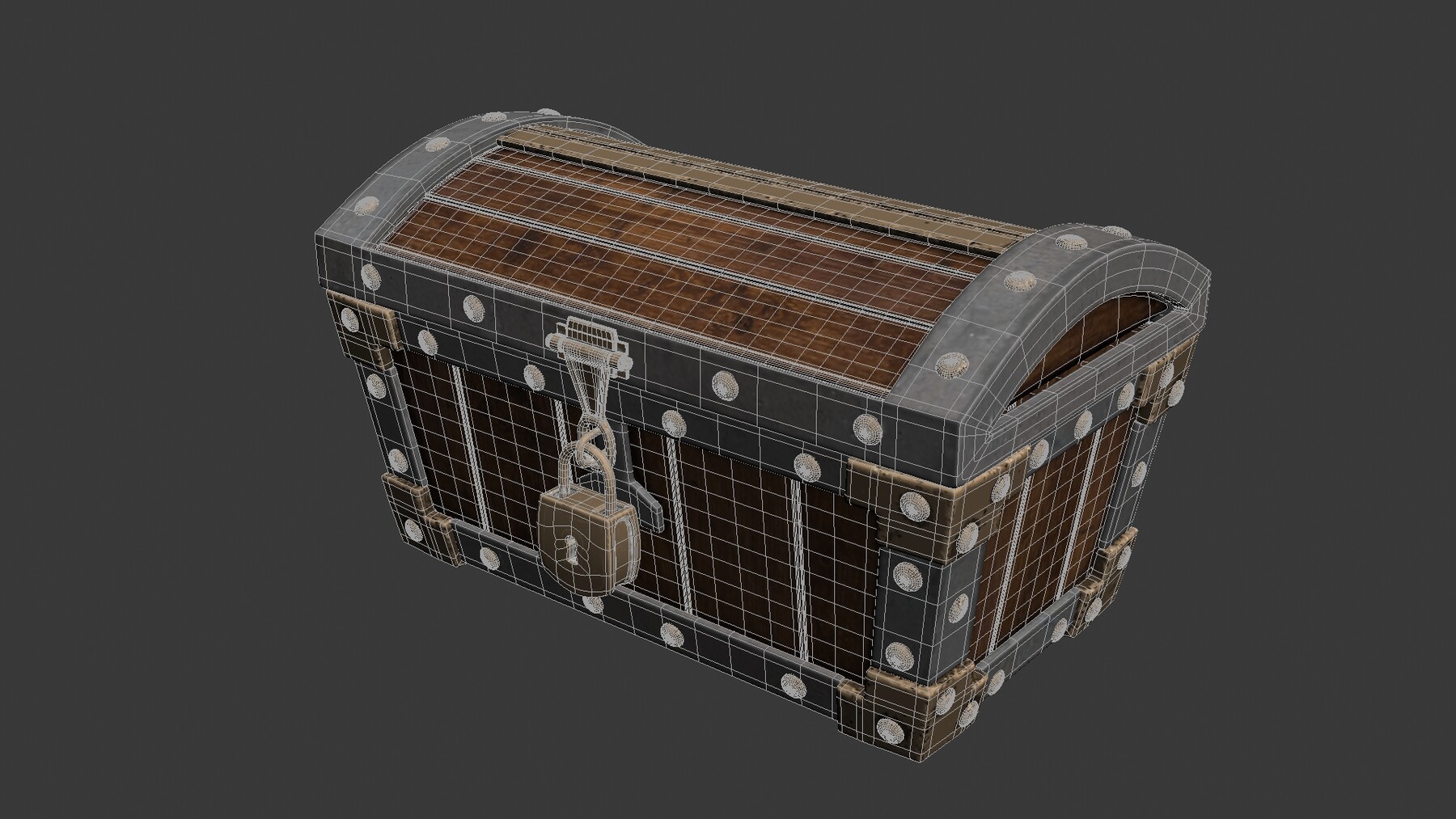 ArtStation - Treasure Chest with lock | Resources