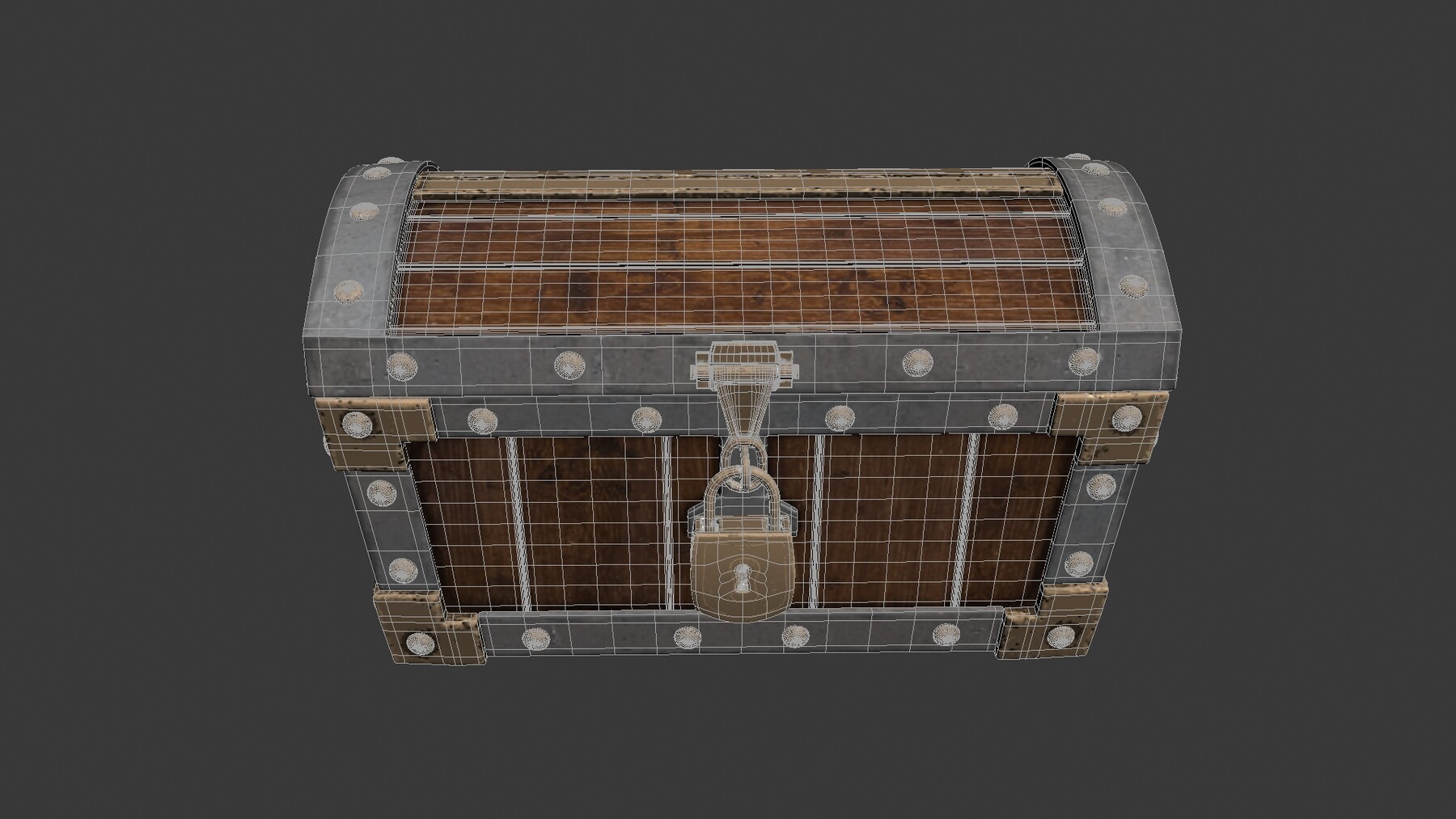 ArtStation - Treasure Chest with lock | Resources