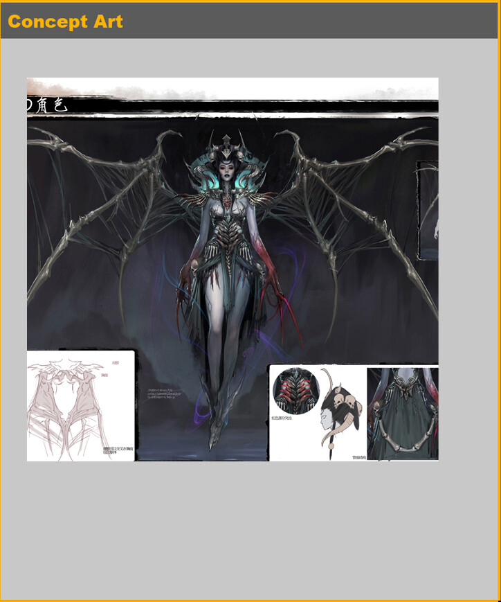 ArtStation - Low poly 3D Monster - Lady Bone | Game Assets