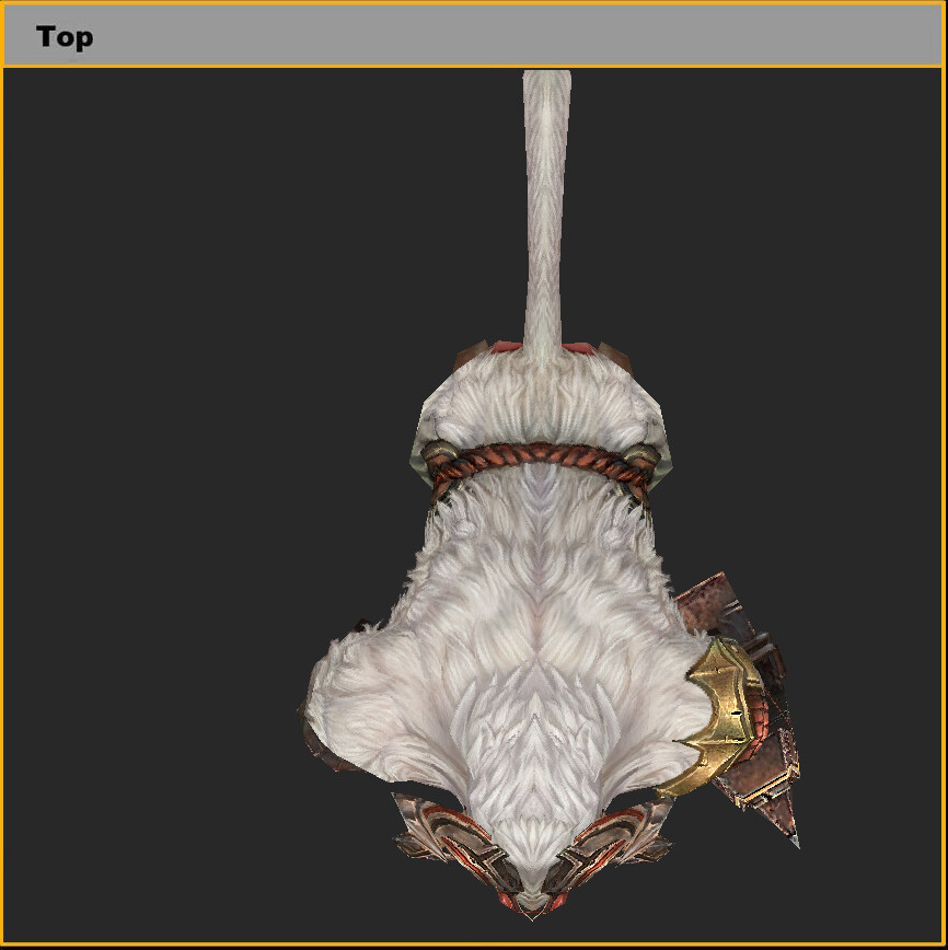 ArtStation - Low poly 3D Monster - White Stork | Game Assets