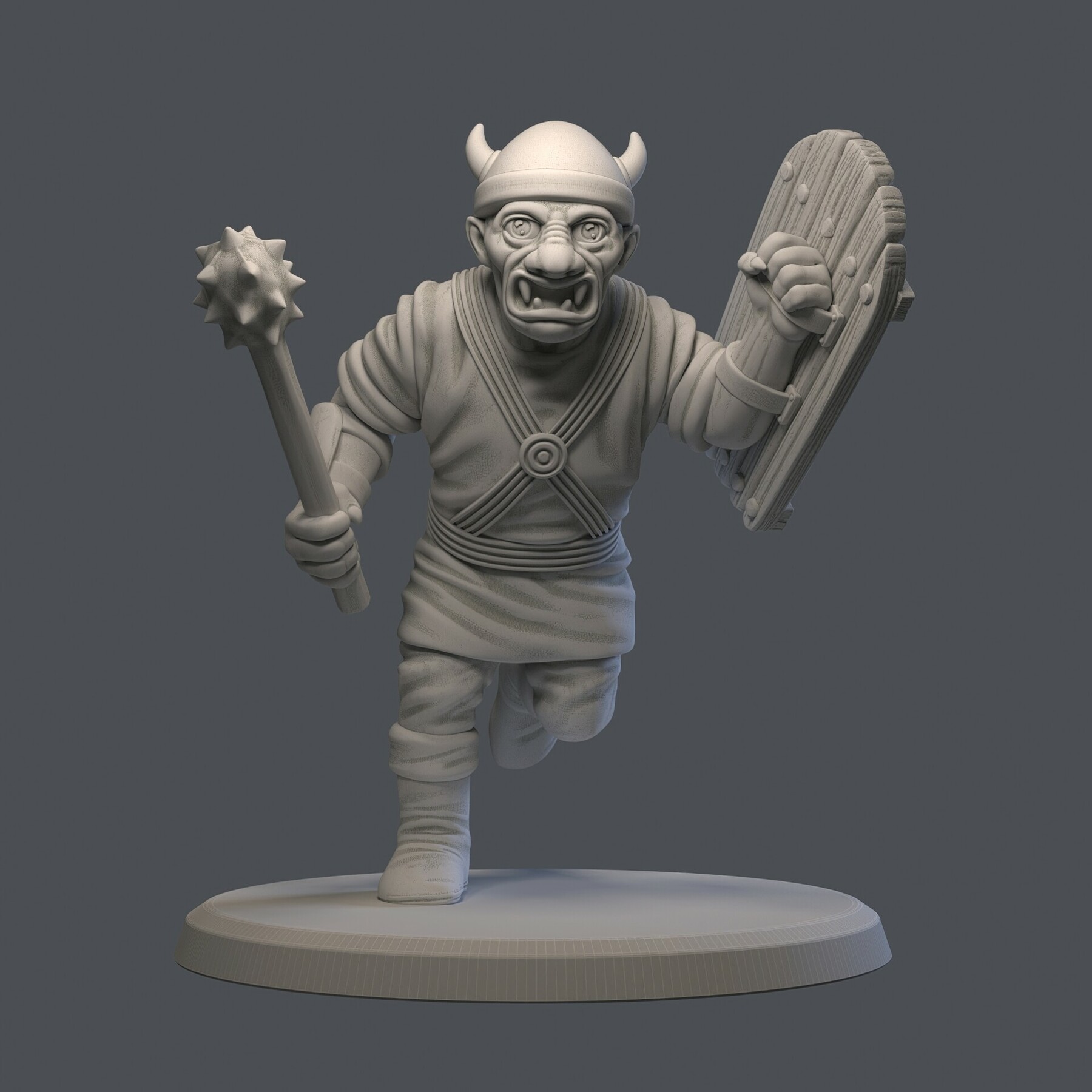 ArtStation - 1st Edition D&D Goblin - 32mm | Game Assets