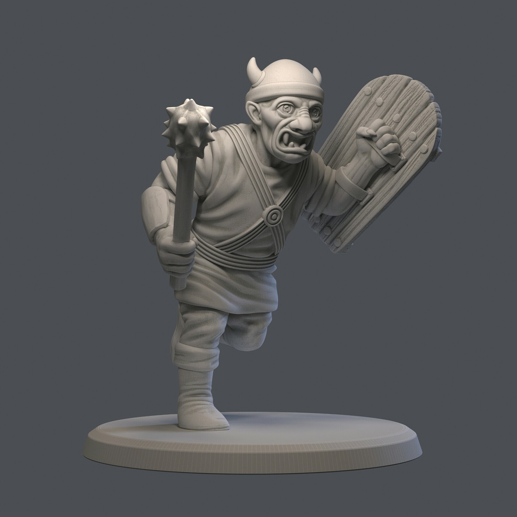 ArtStation - 1st Edition D&D Goblin - 32mm | Game Assets