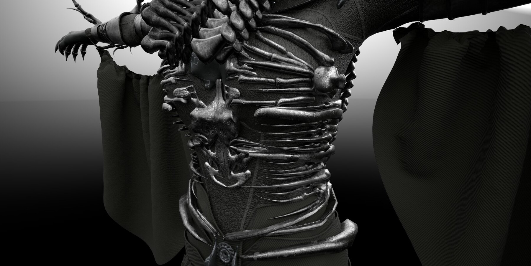 ArtStation - Undead Cobra outfit | Game Assets