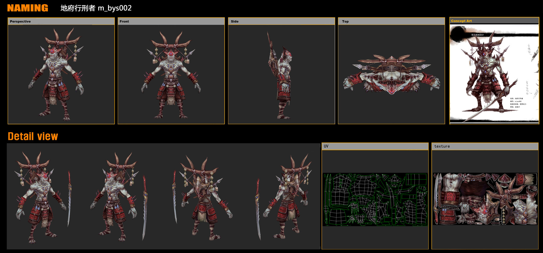 ArtStation - Low poly 3D Monster - Local Government Executors | Game Assets