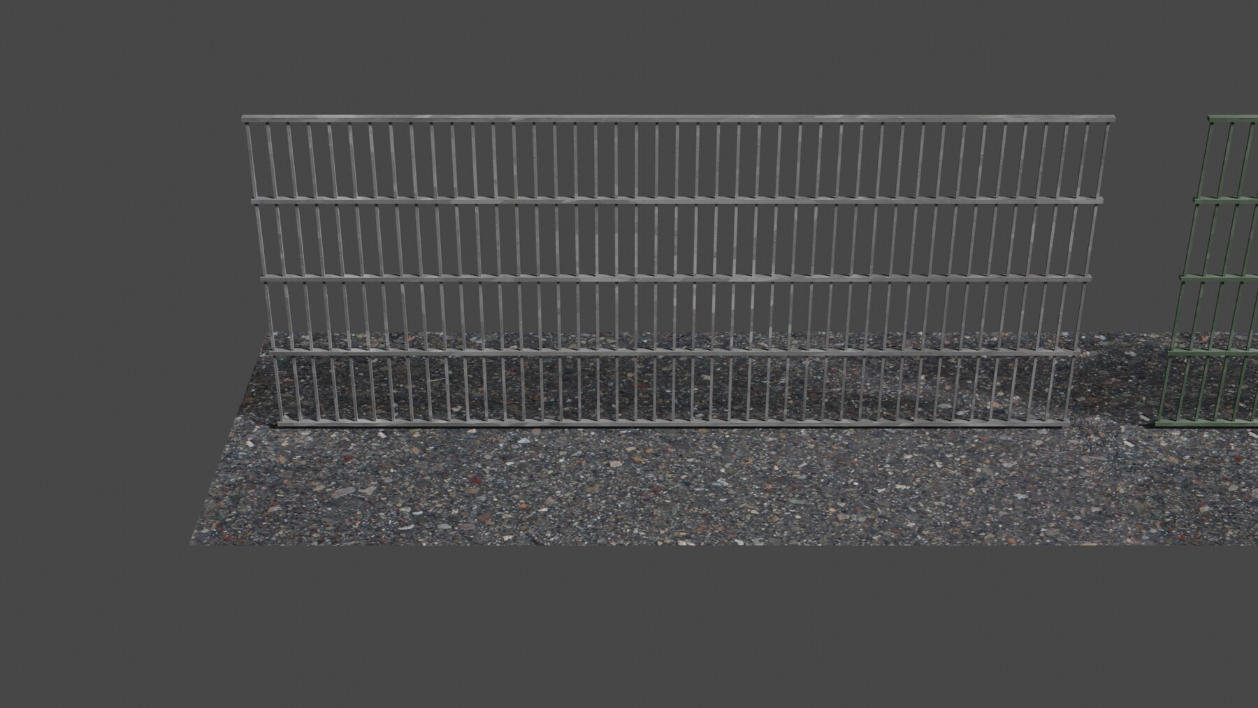 ArtStation - Fence 5 - 3D-Model | Game Assets