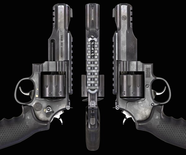 ArtStation - S&W R8 | Game Assets