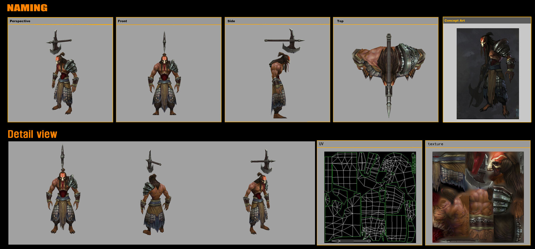 ArtStation - Low poly 3D Monster - Ghost Death | Game Assets