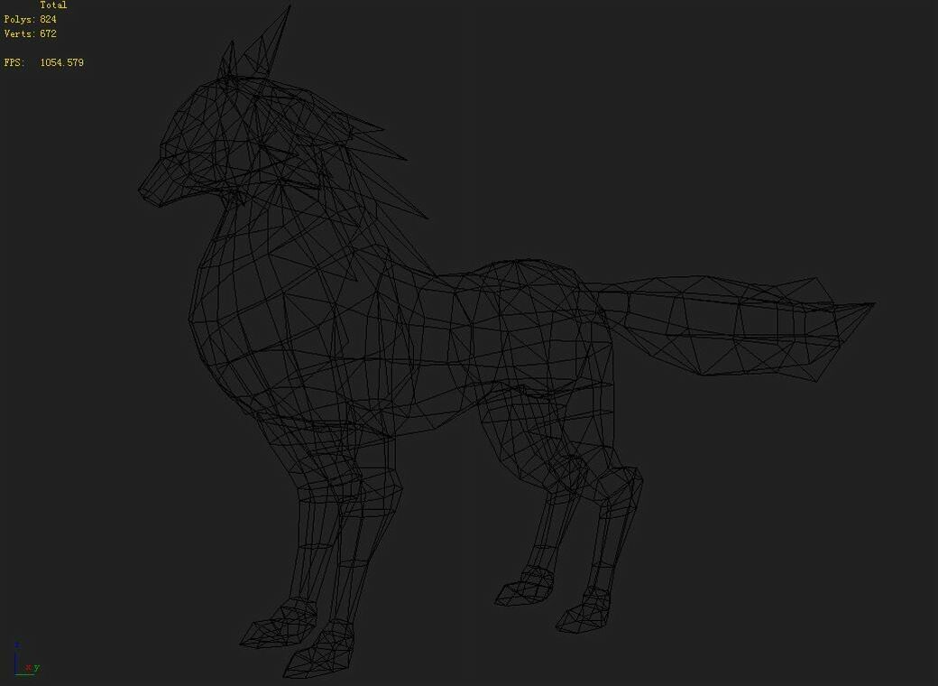 ArtStation - Low poly 3D Monster - Flame Raven | Game Assets