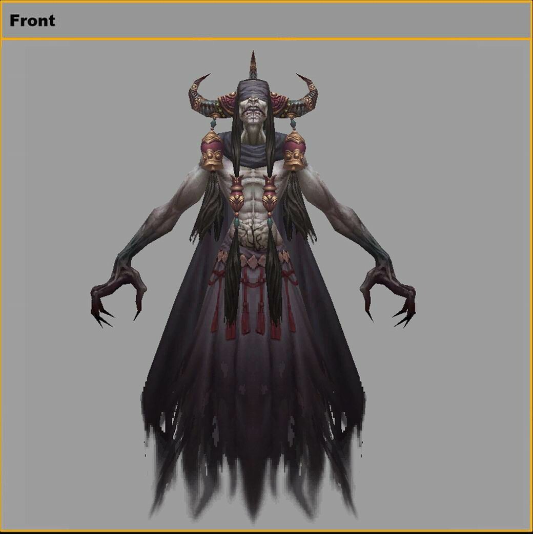 ArtStation - Low poly 3D Monster - Shadow Stone Shadow | Game Assets