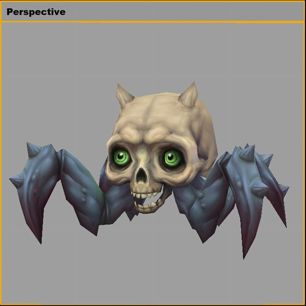 ArtStation - Low poly 3D Monster - Steamed Head Monster 01 | Game Assets