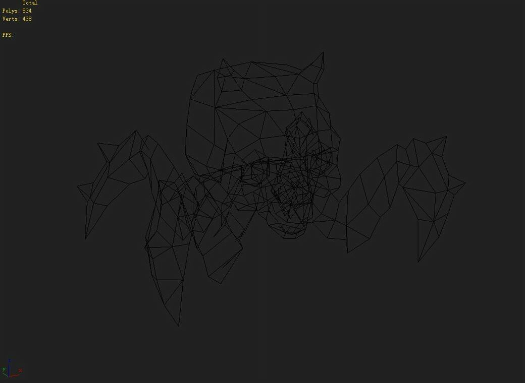 ArtStation - Low poly 3D Monster - Steamed Head Monster 01 | Game Assets