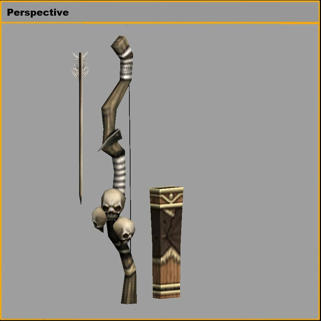 ArtStation - Low poly 3D Monster - Wolf Archer | Game Assets