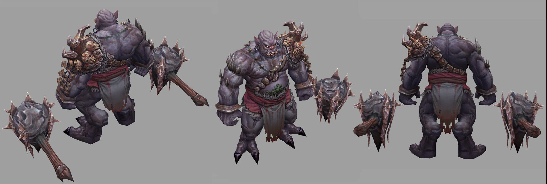 ArtStation - Low poly 3D Monster - Splitter | Game Assets