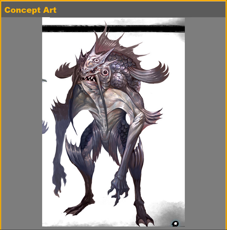 ArtStation - Low poly 3D Monster - Flying fish with six eyes | Game Assets