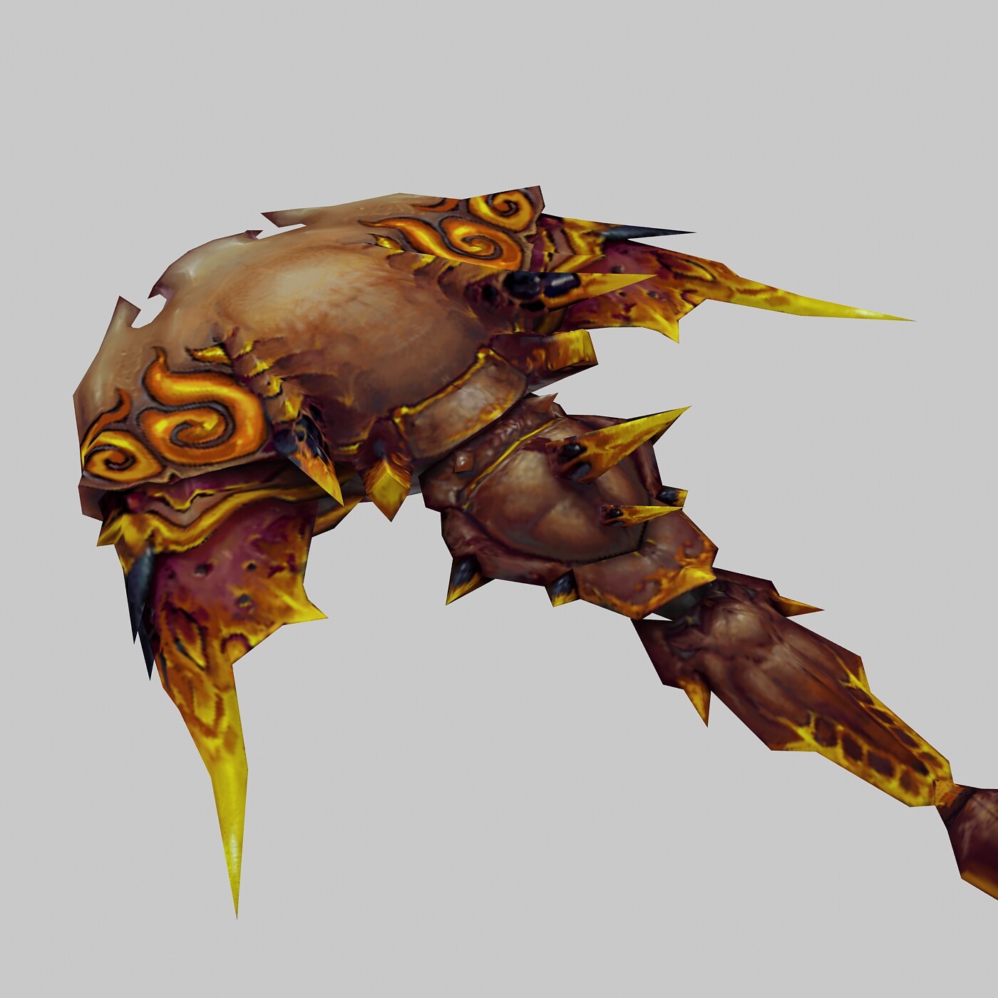 ArtStation - Low poly 3D Monster - Devil Fish 03 | Game Assets