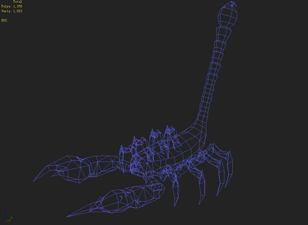 ArtStation - Low poly 3D Monster - Trolltail | Game Assets