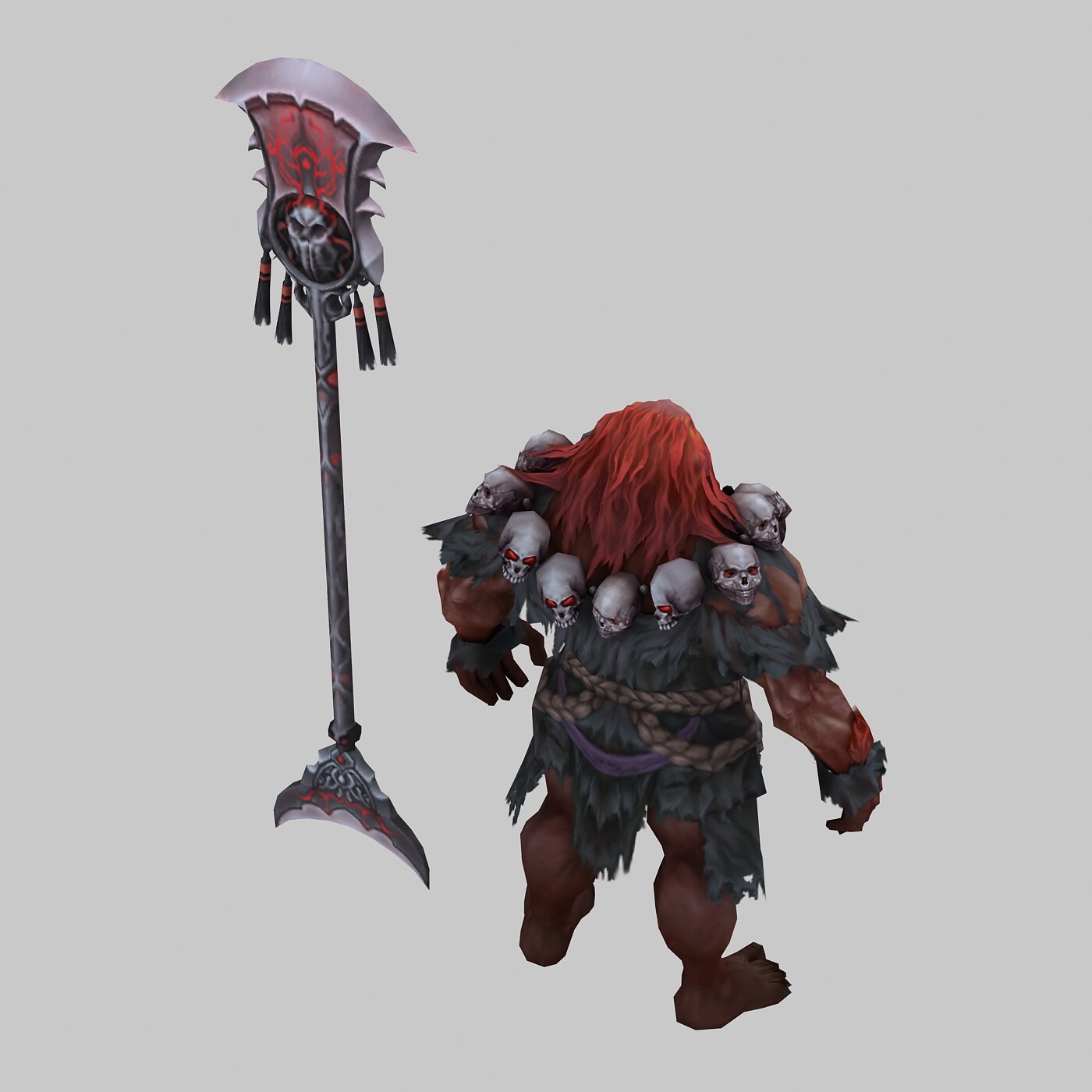 ArtStation - Low poly 3D Monster - Shards resentment | Game Assets