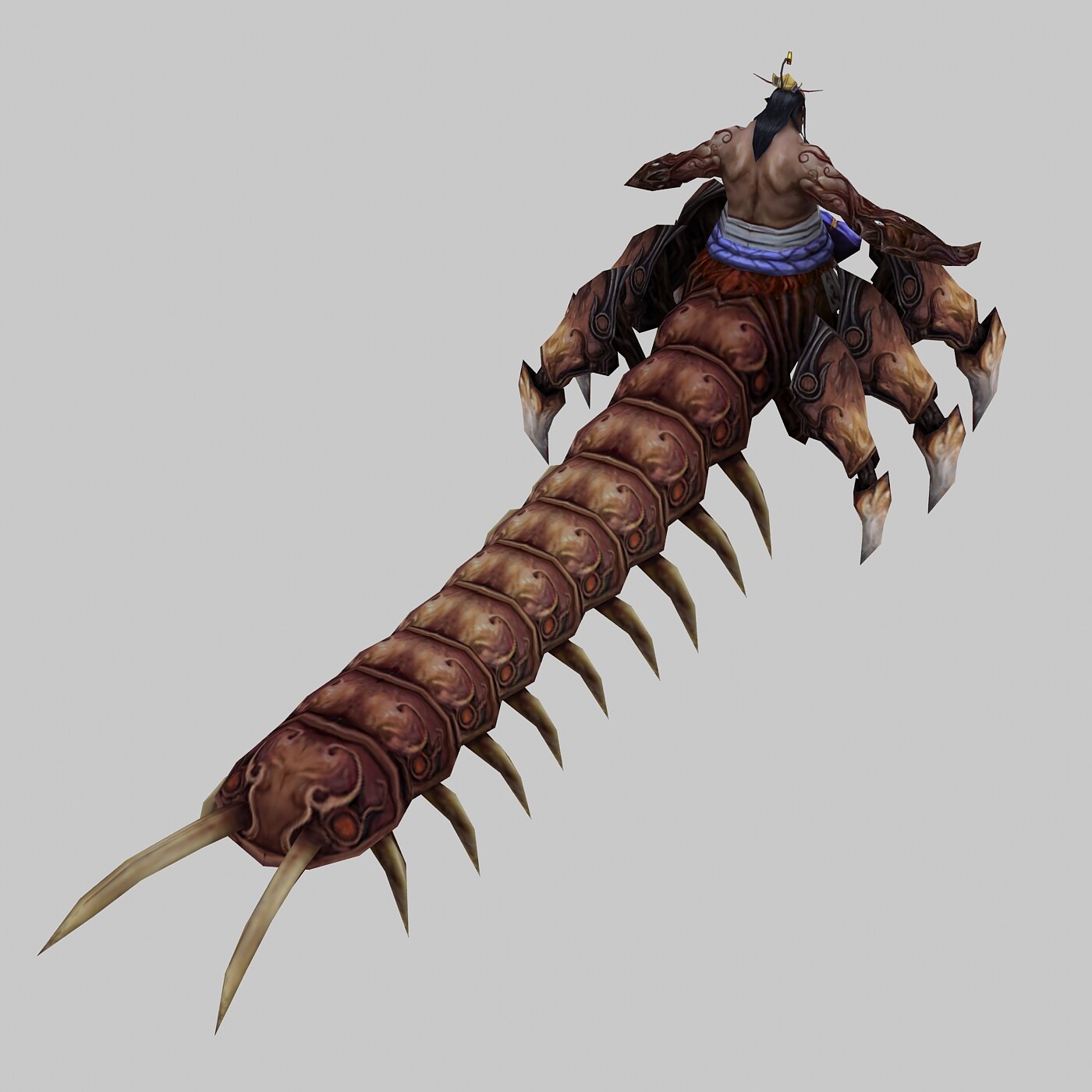 ArtStation - Low poly 3D Monster - Deaf | Game Assets