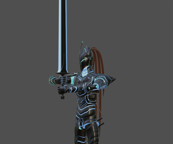 ArtStation - Fan Concept action figure 3d model for print: Igris shadow ...