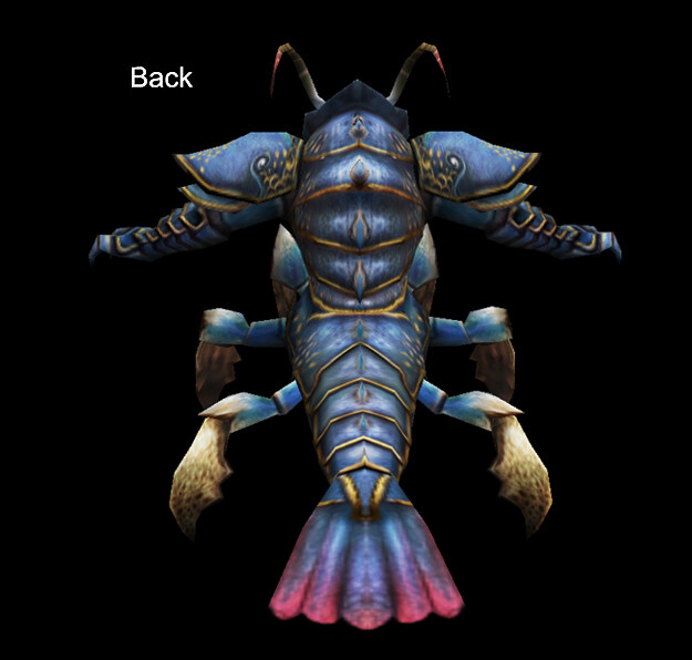 ArtStation - Low poly 3D Monster - Shrimp will | Game Assets