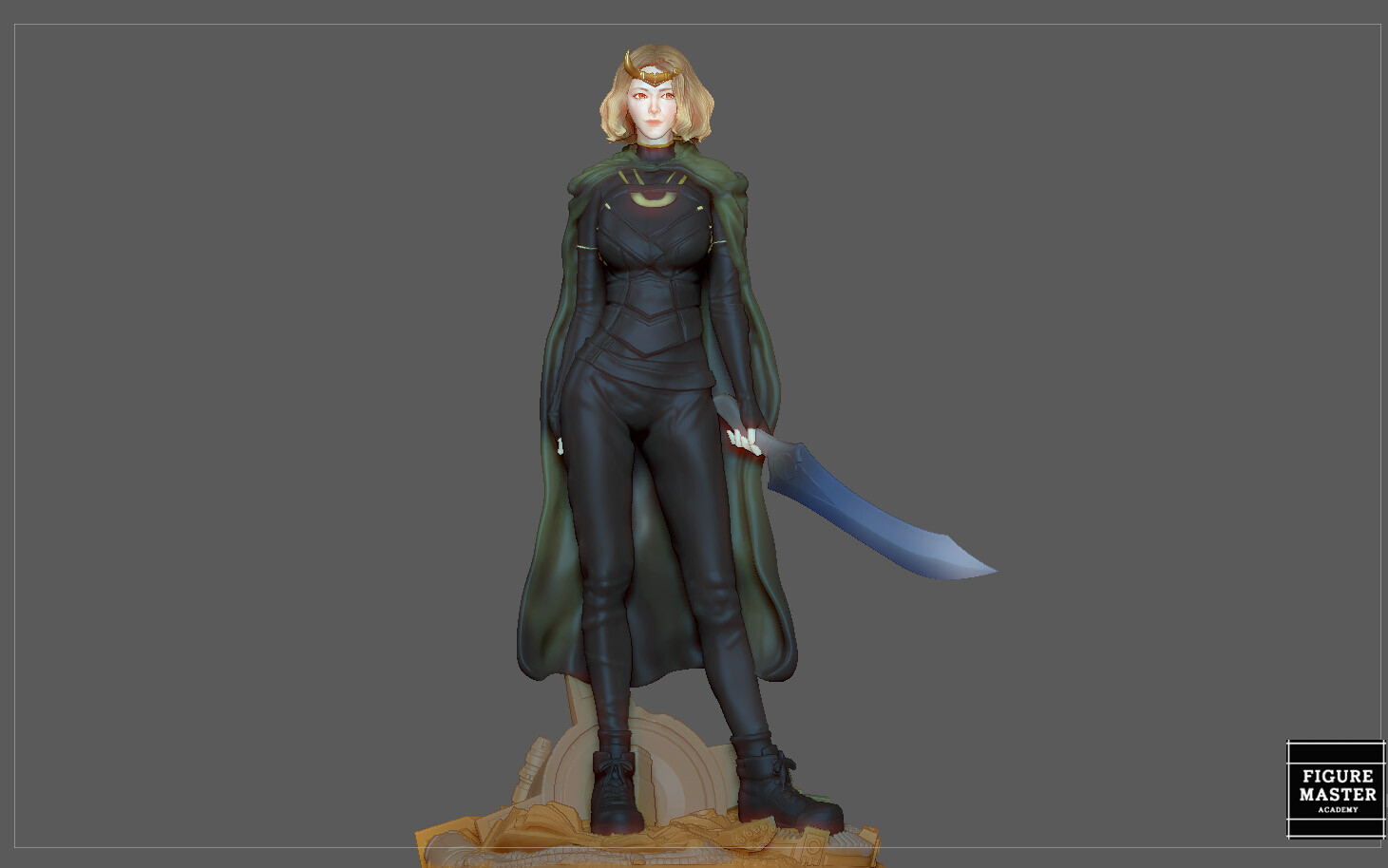 Artstation Sylvie Lady Loki Marvel Mcu Loki Drama Character 3d Print Resources