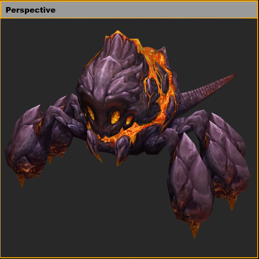 ArtStation - Low poly 3D Monster - Little Devil | Game Assets