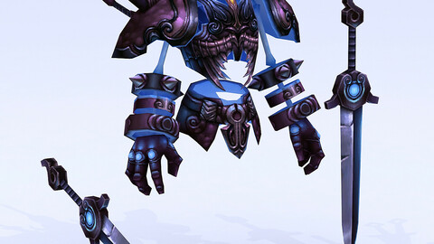 ArtStation - Low poly 3D Monster - Apollo | Game Assets